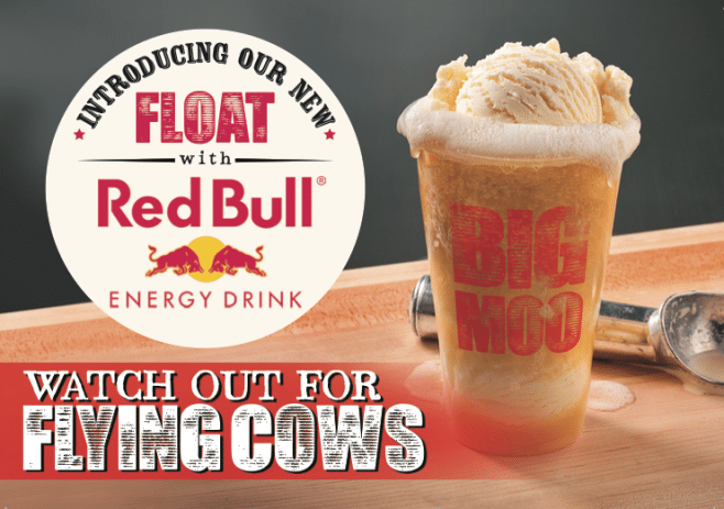 New Stuff: Mooyah testing Red Bull Ice Cream Float in Frisco ...