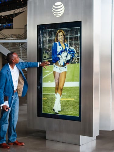 Dallas Cowboys and AT&T unveil interactive game day upgrades to AT&T ...