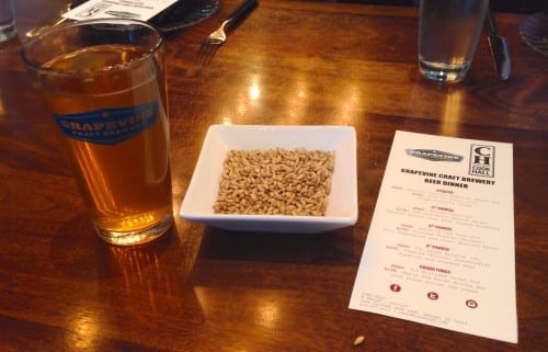 Recap: Grapevine Craft Brewery dinner at Cook Hall ...