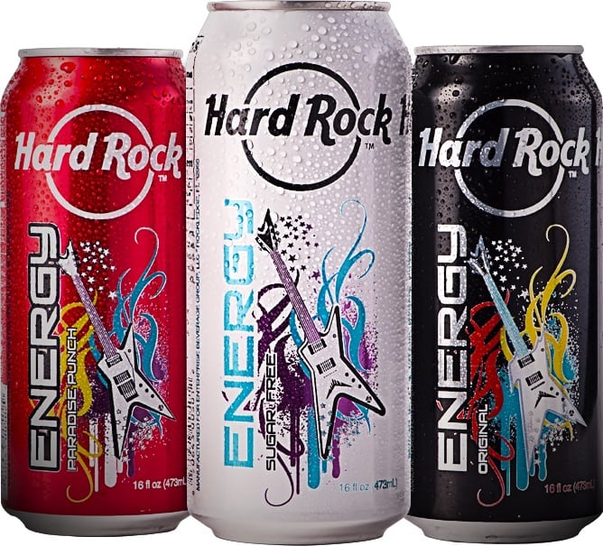 Hard Rock Energy Drinks reboots with new flavors, available now at 7 ...